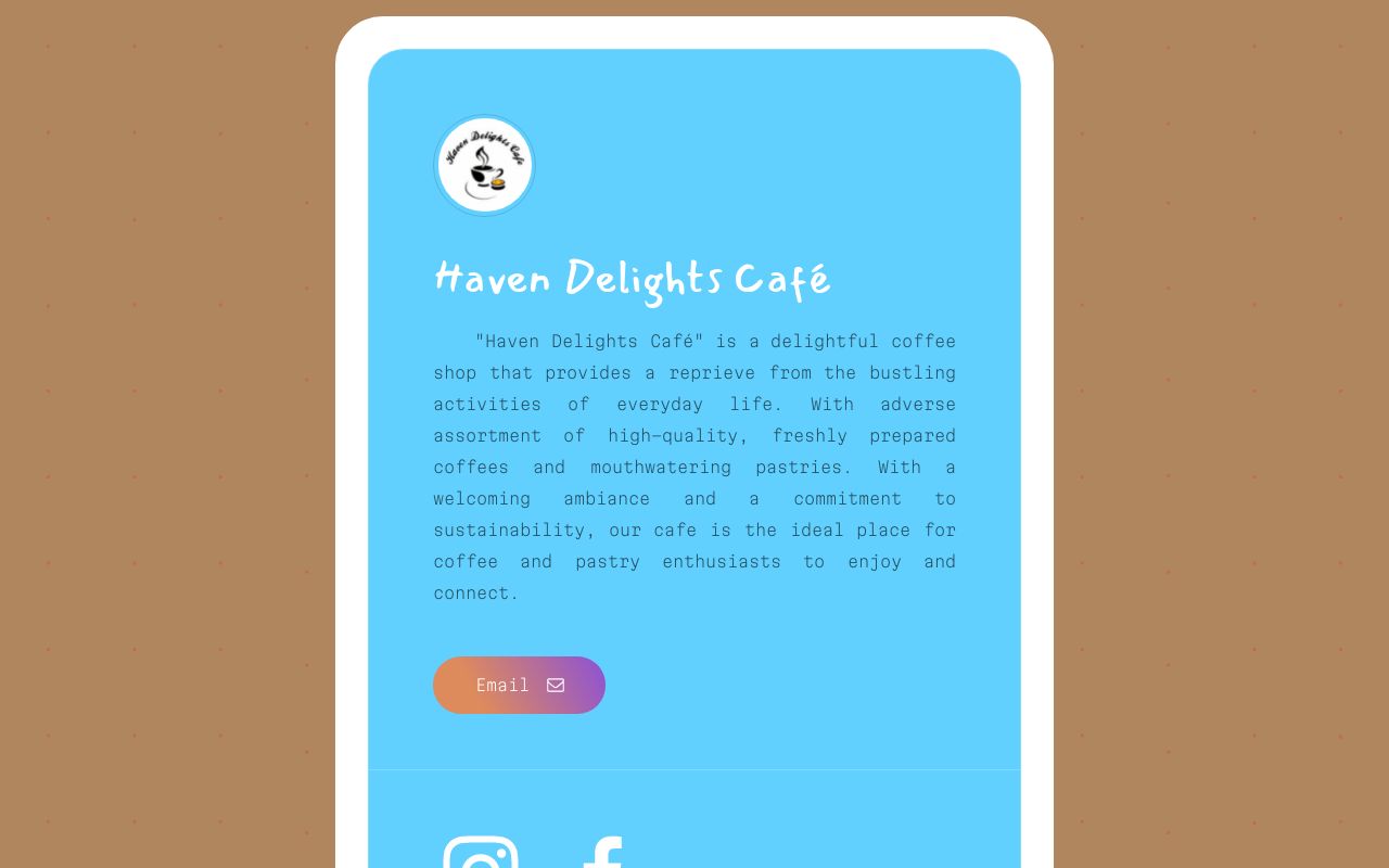 Haven Delights Café